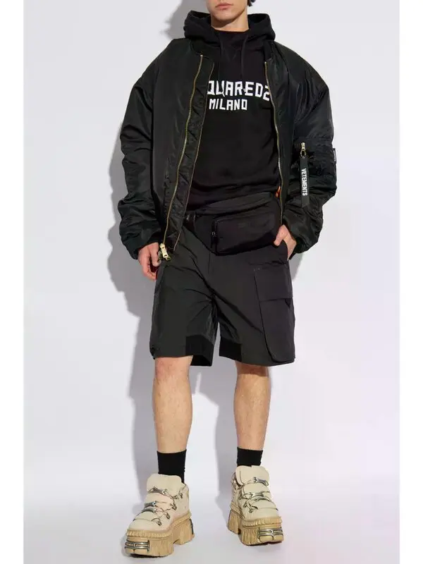 Dsquared2 Wide-leg Cargo Shorts