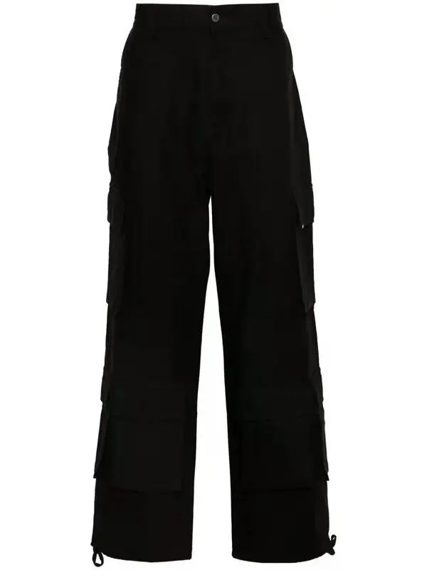REPRESENT Cargo-pockets Straight Trousers