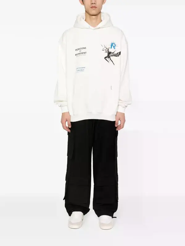 REPRESENT Cargo-pockets Straight Trousers