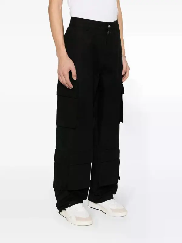 REPRESENT Cargo-pockets Straight Trousers