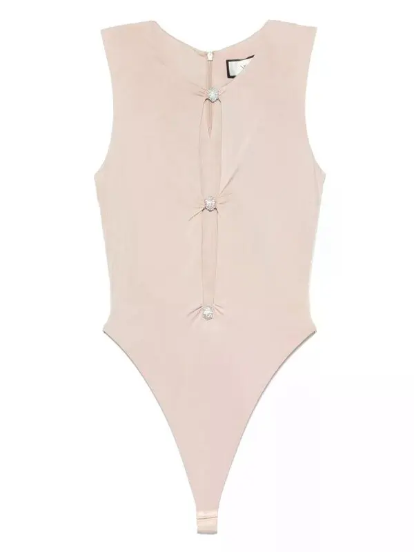 NISSA Rhinestone-embellished Body - Neutrals