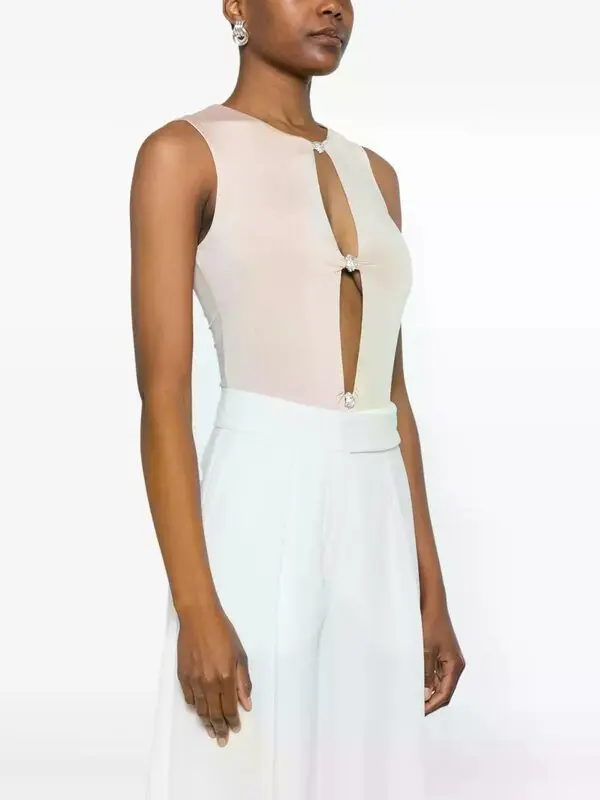 NISSA Rhinestone-embellished Body - Neutrals