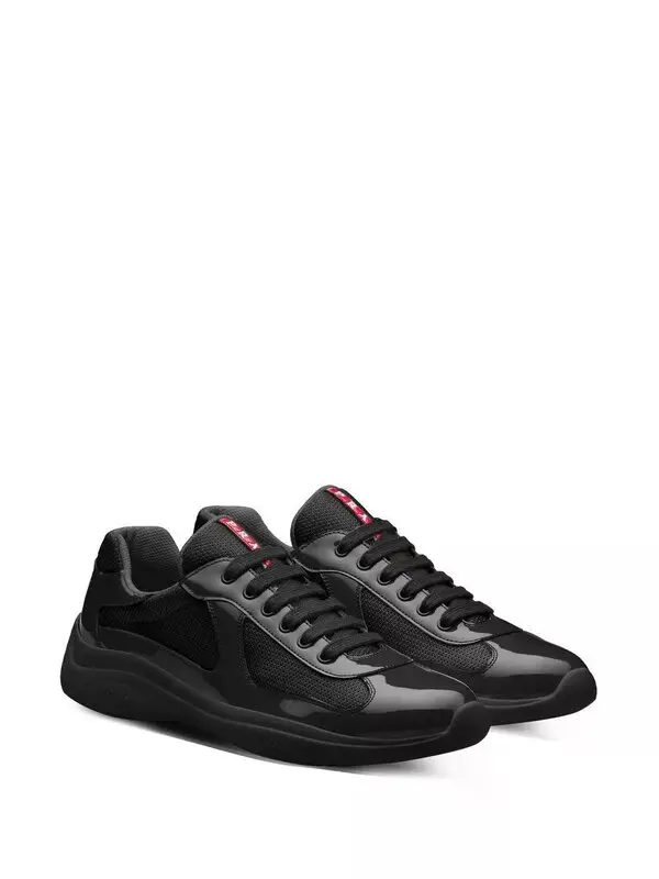 Prada America's Cup Sneakers - Black
