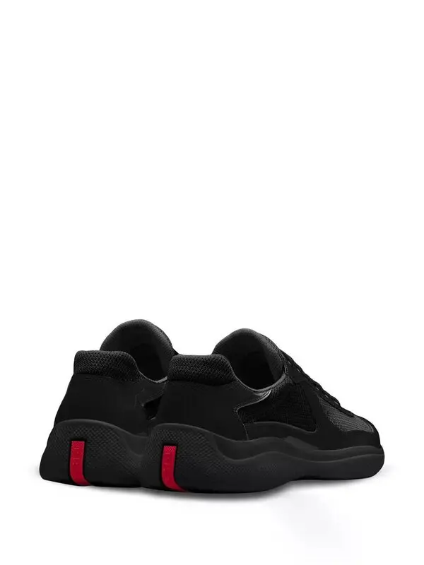 Prada America's Cup Sneakers - Black