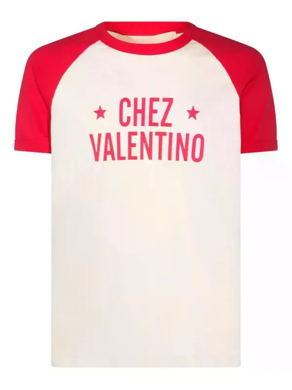 Valentino Garavani Cotton T-shirt - Neutrals