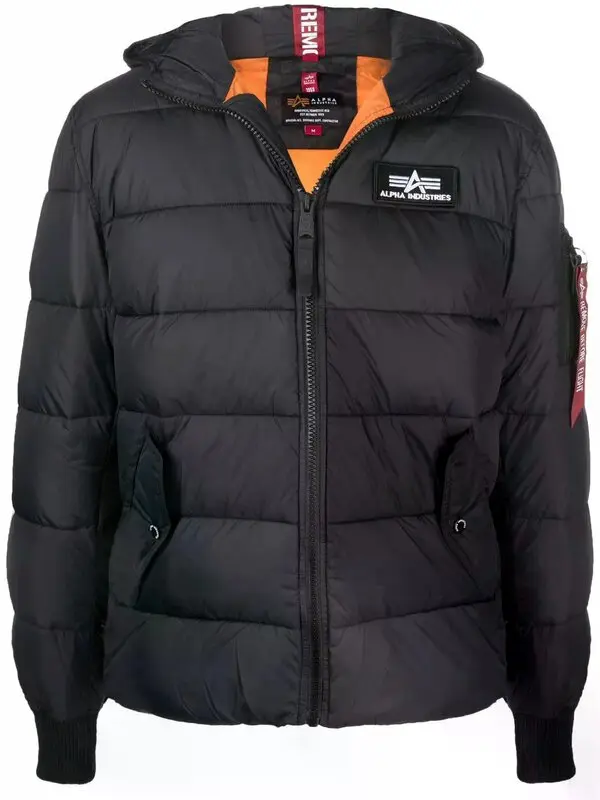 Alpha Industries Padded Hooded Zip-up Jacket