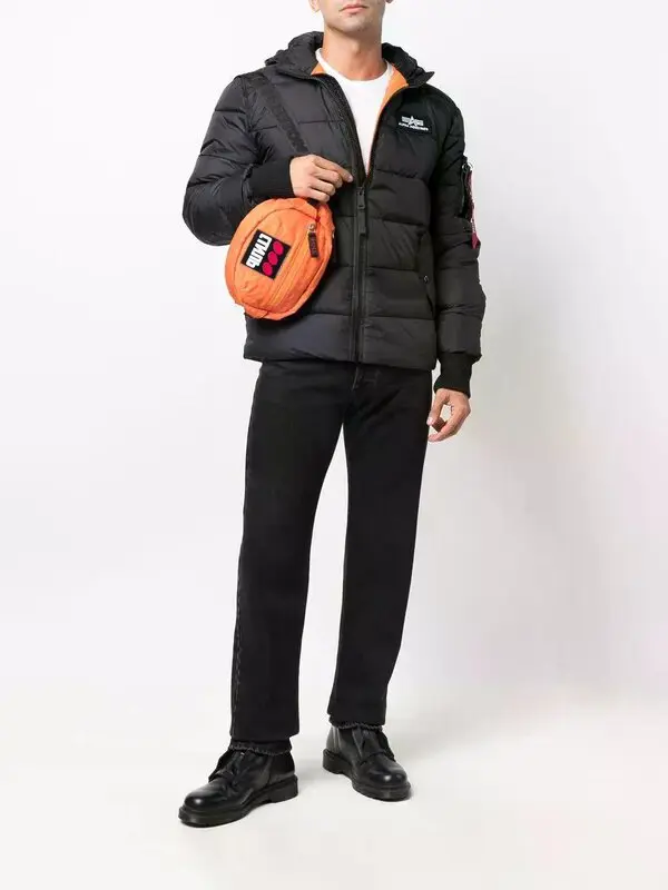 Alpha Industries Padded Hooded Zip-up Jacket