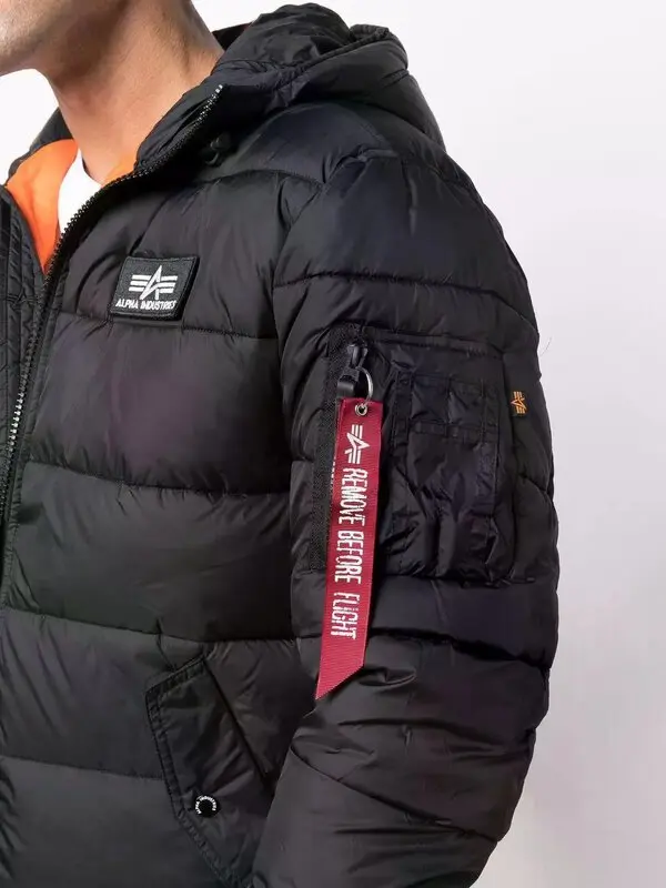 Alpha Industries Padded Hooded Zip-up Jacket