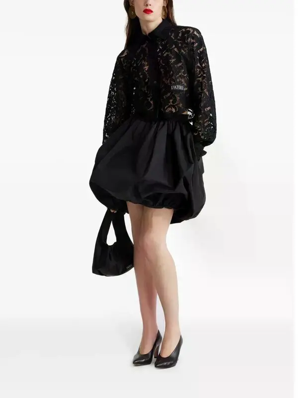 PATOU Bubble Mini Skirt