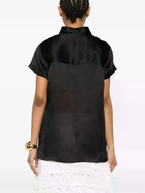 Khaite Keefe Shirt - Black