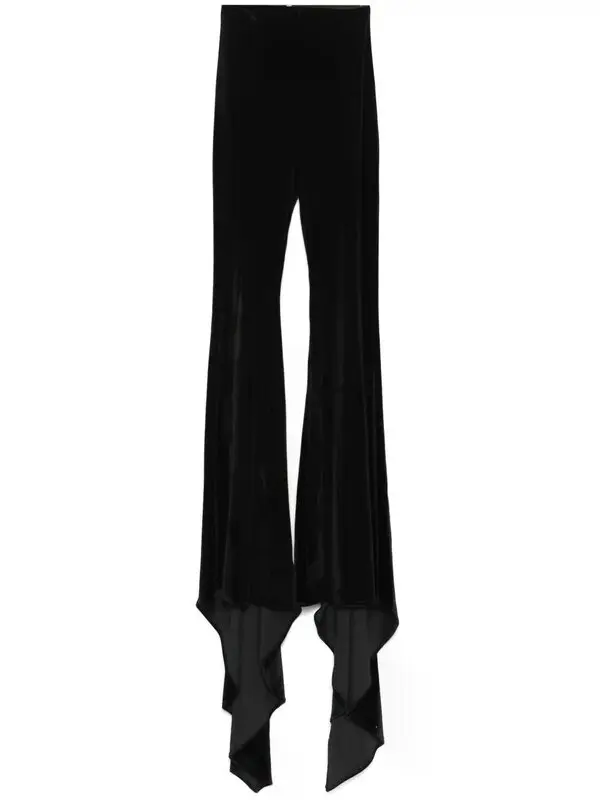 Alchemy Fashions X Lia Aram Velvet Trousers - Black