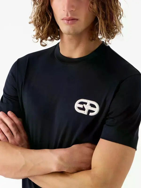 Emporio Armani Logo-patch Jersey T-shirt