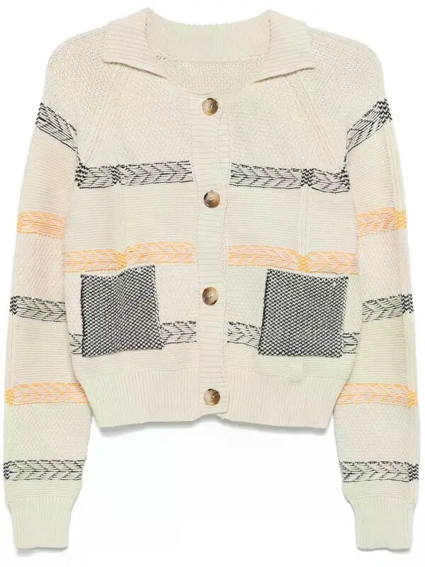 Henrik Vibskov Stitch Cardigan - Neutrals