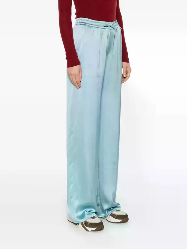 Herno Satin Palazzo Pants