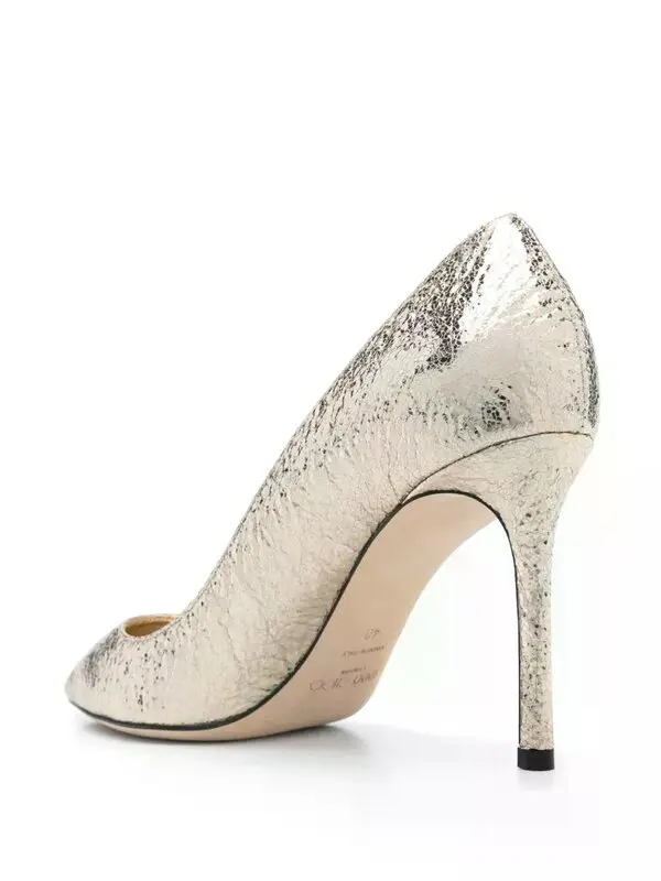 JIMMY CHOO Romy 85 Pumps - Gold