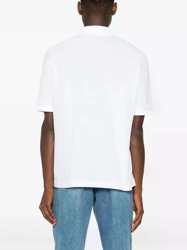 Lacoste Cotton Polo Shirt - White