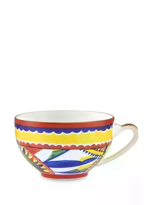 Dolce & Gabbana Carretto Siciliano Porcelain Tea Set