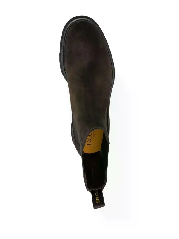 DOUCAL'S Suede Ankle Boots - Brown