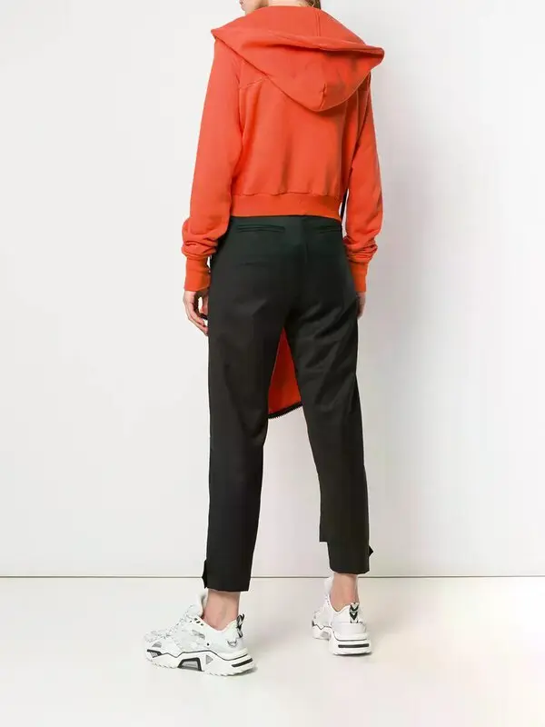 BEN TAVERNITI UNRAVEL PROJECT Tie-front Hooded Jacket