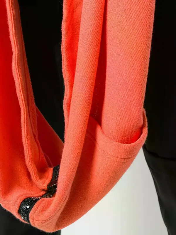 BEN TAVERNITI UNRAVEL PROJECT Tie-front Hooded Jacket