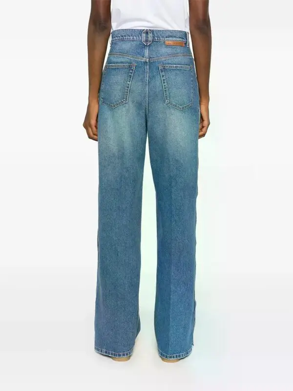 Stella McCartney Stud-embellished Bootcut Jeans