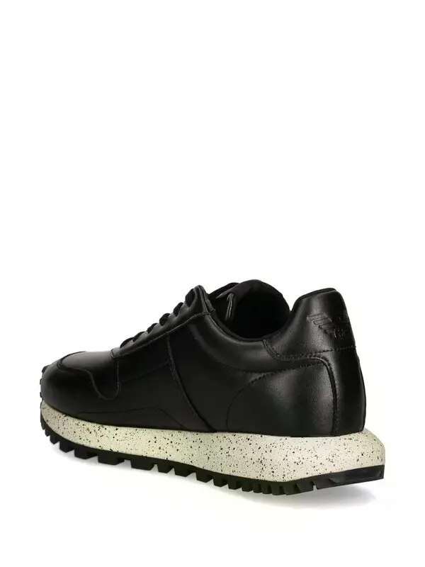 Emporio Armani Recycled Leather Sneakers
