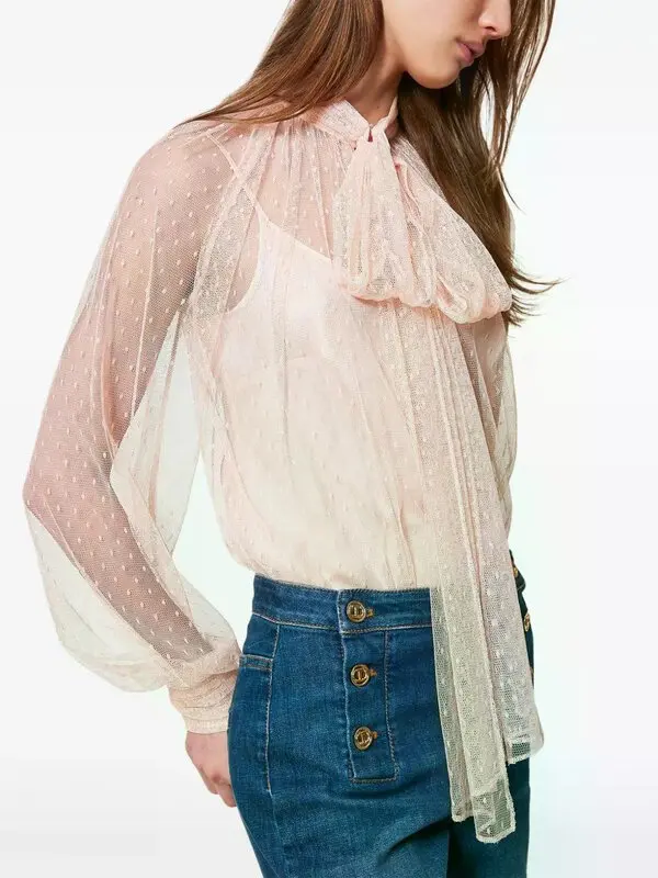 TWINSET Tulle Blouse