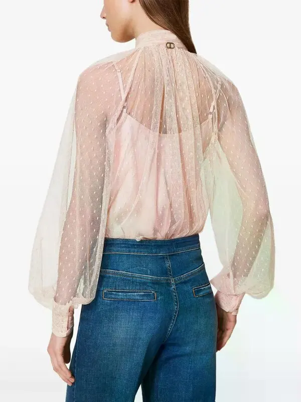TWINSET Tulle Blouse