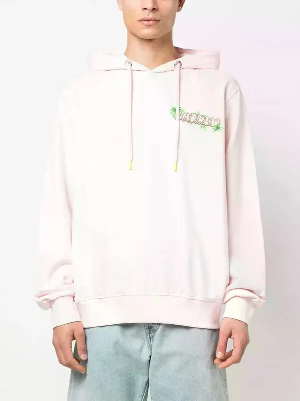 BARROW Graphic-print Pullover Hoodie