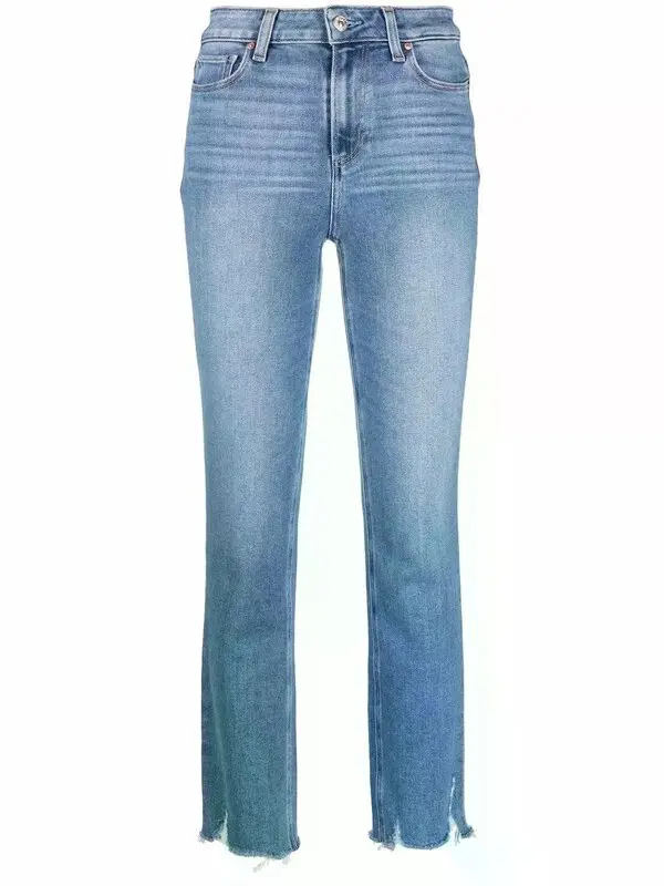 Paige Mid-rise Straight-leg Jeans