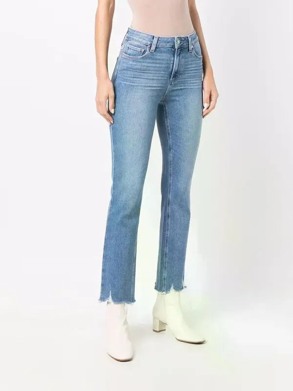 Paige Mid-rise Straight-leg Jeans