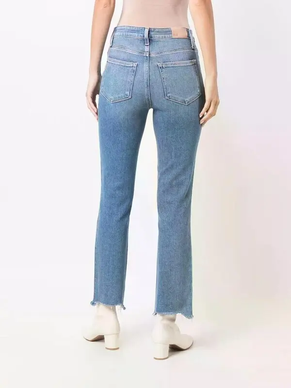 Paige Mid-rise Straight-leg Jeans