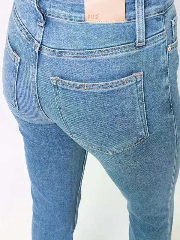 Paige Mid-rise Straight-leg Jeans