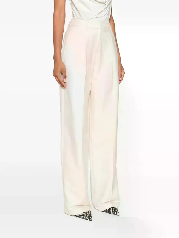 Magda Butrym Wide-leg Silk Trousers