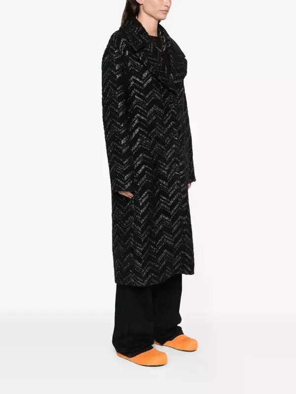 Missoni Chevron Bouclé Coat