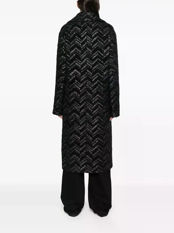 Missoni Chevron Bouclé Coat