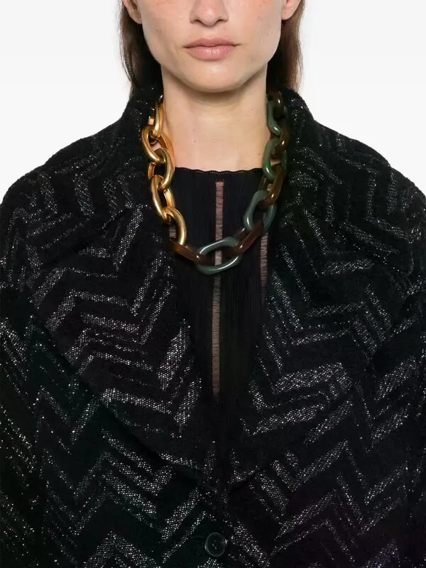 Missoni Chevron Bouclé Coat