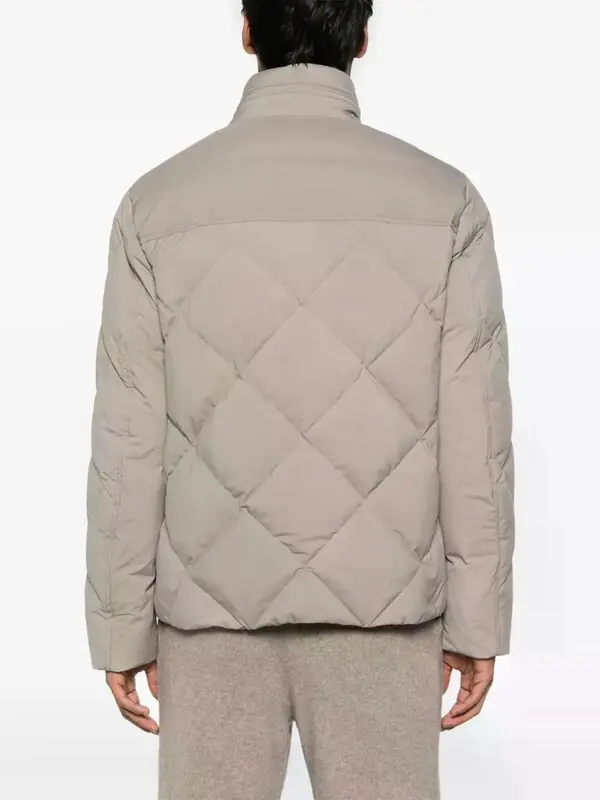 Canali Diamond-quilted Jacket
