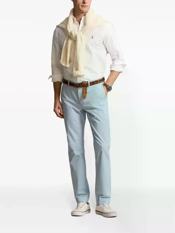 Polo Ralph Lauren Stretch Flat-front Chinos - Blue