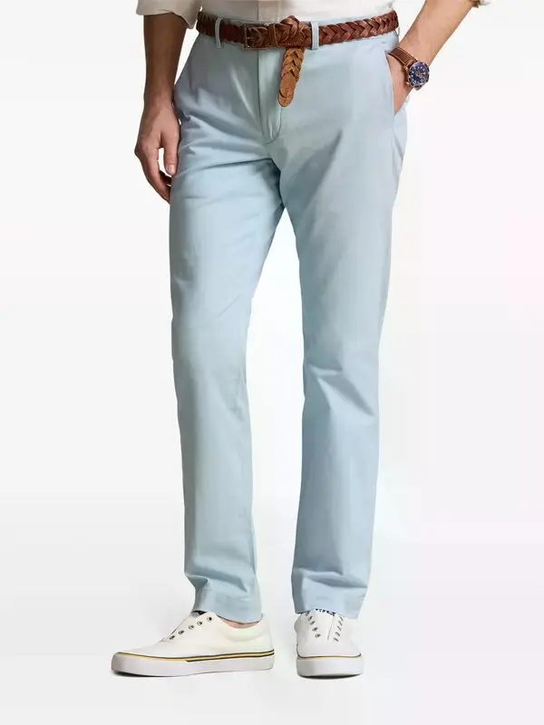 Polo Ralph Lauren Stretch Flat-front Chinos - Blue