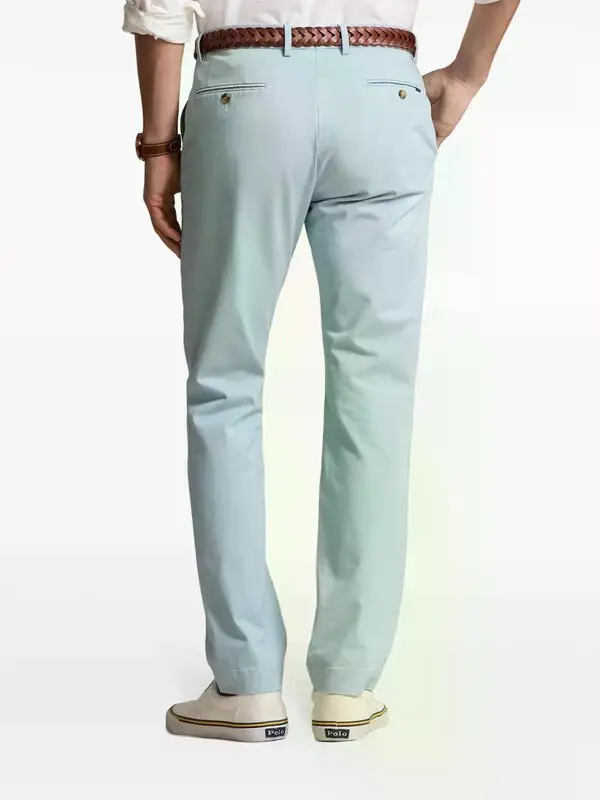 Polo Ralph Lauren Stretch Flat-front Chinos - Blue