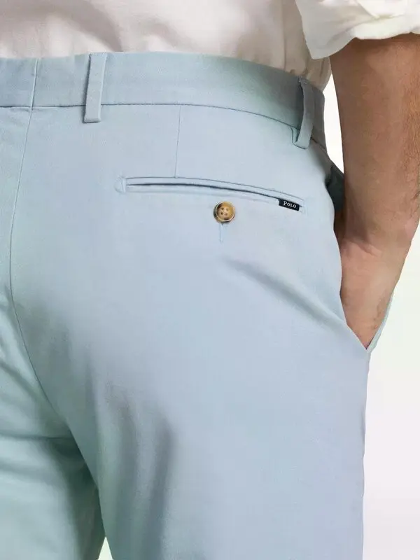 Polo Ralph Lauren Stretch Flat-front Chinos - Blue