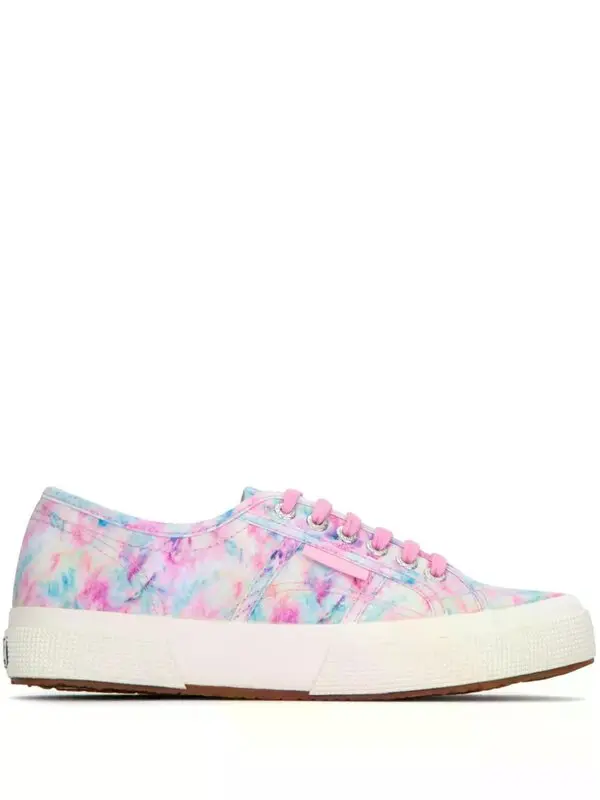 Superga Tie-dye Logo-tag Sneakers