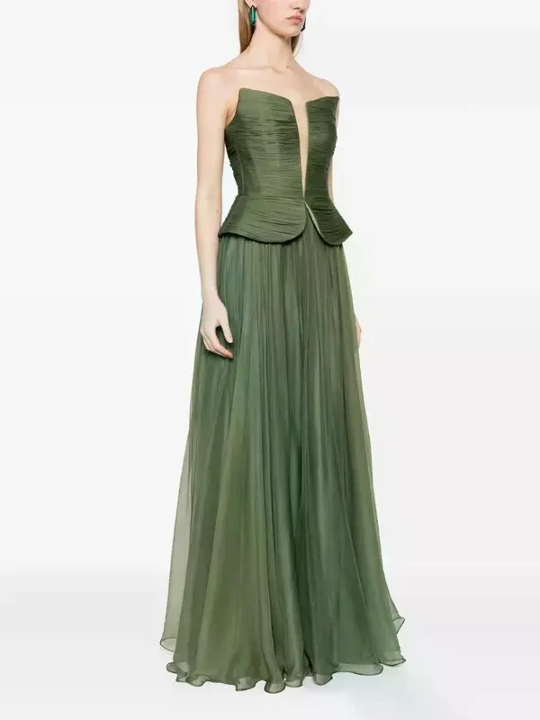 M.MARQUISE Claude Gown - Green