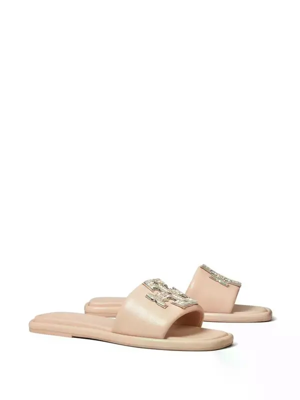 Tory Burch Double T Deco Sport Slides