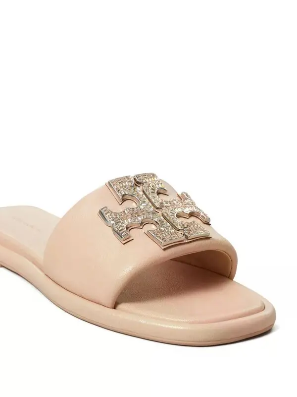 Tory Burch Double T Deco Sport Slides