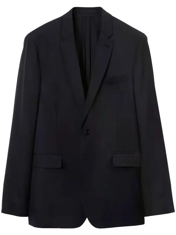Burberry Notched-collar Single-breasted Blazer