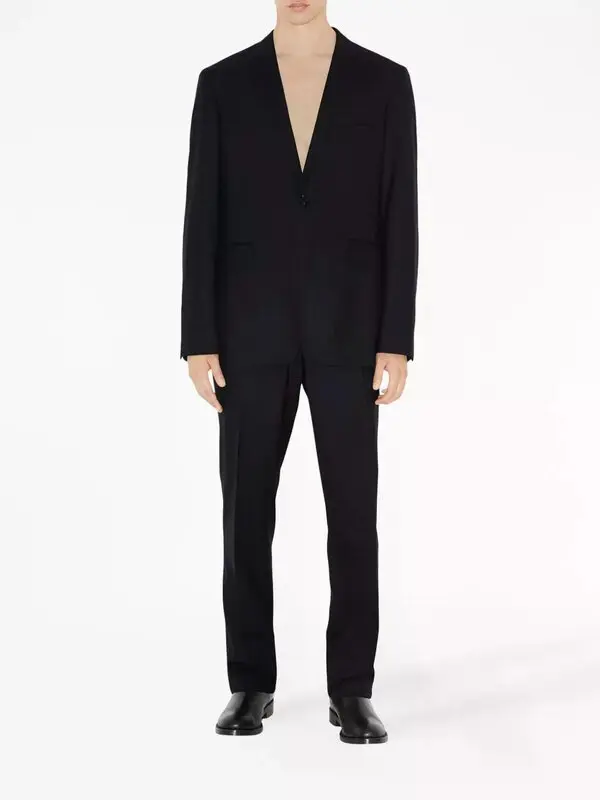 Burberry Notched-collar Single-breasted Blazer