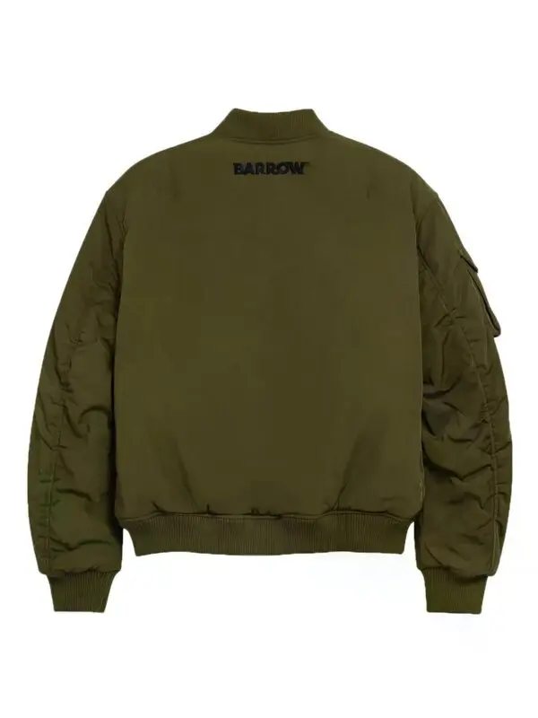 BARROW Logo-appliqué Bomber Jacket