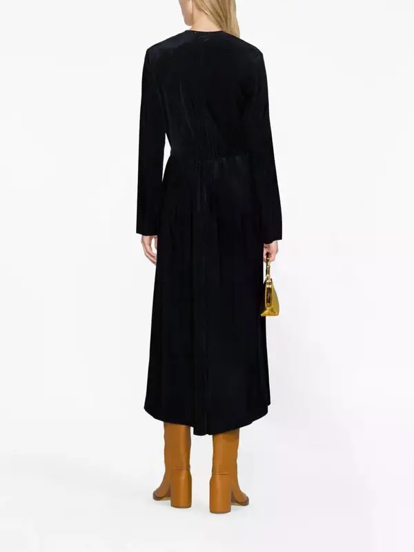 FORTE_FORTE Gathered Corduroy Dress